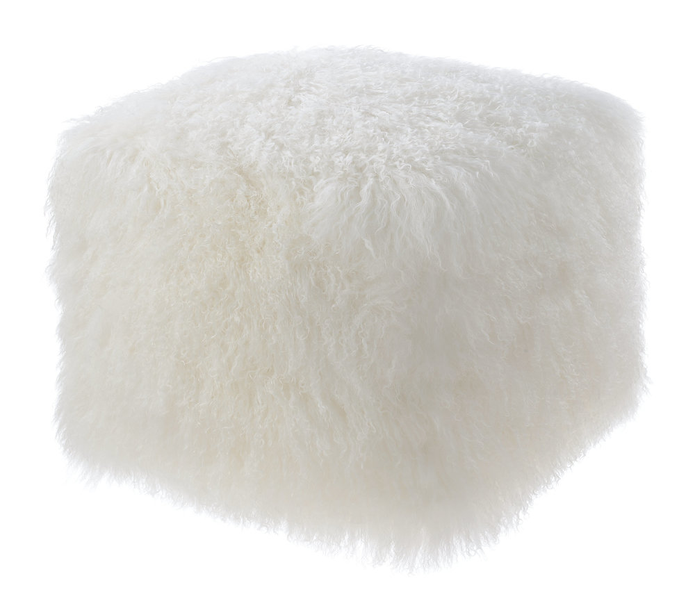 Tibetan Sheep Pouf by TOV Furniture | Furnitureland South | The World's ...