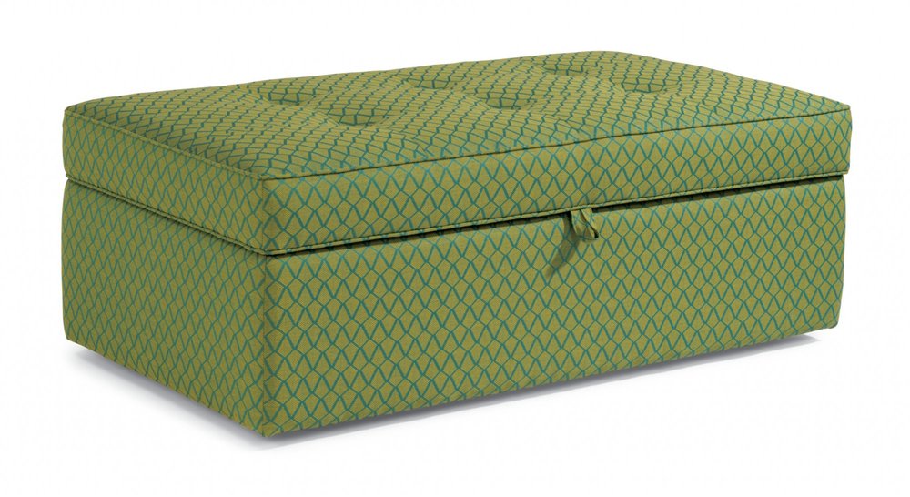 Rectangular Storage Ottoman by Flexsteel | Furnitureland South | The ...